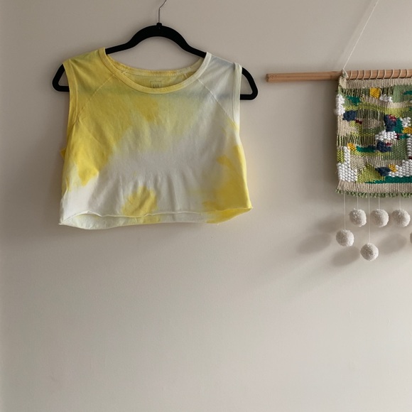 Tops | Turmeric Tie Dye Muscle T | Poshmark